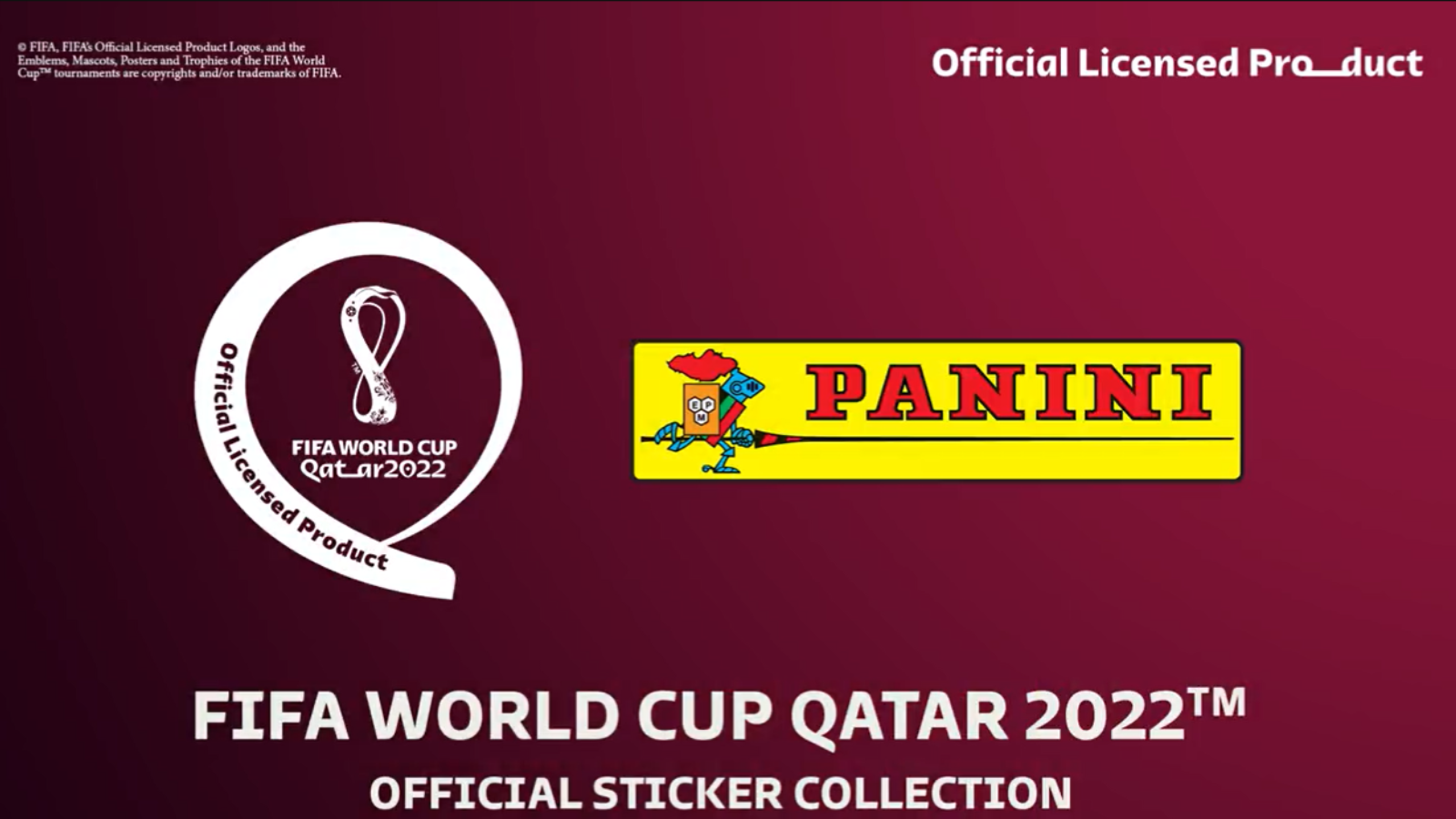 Disponibles las monas coleccionables de Panini del Mundial Qatar 2022